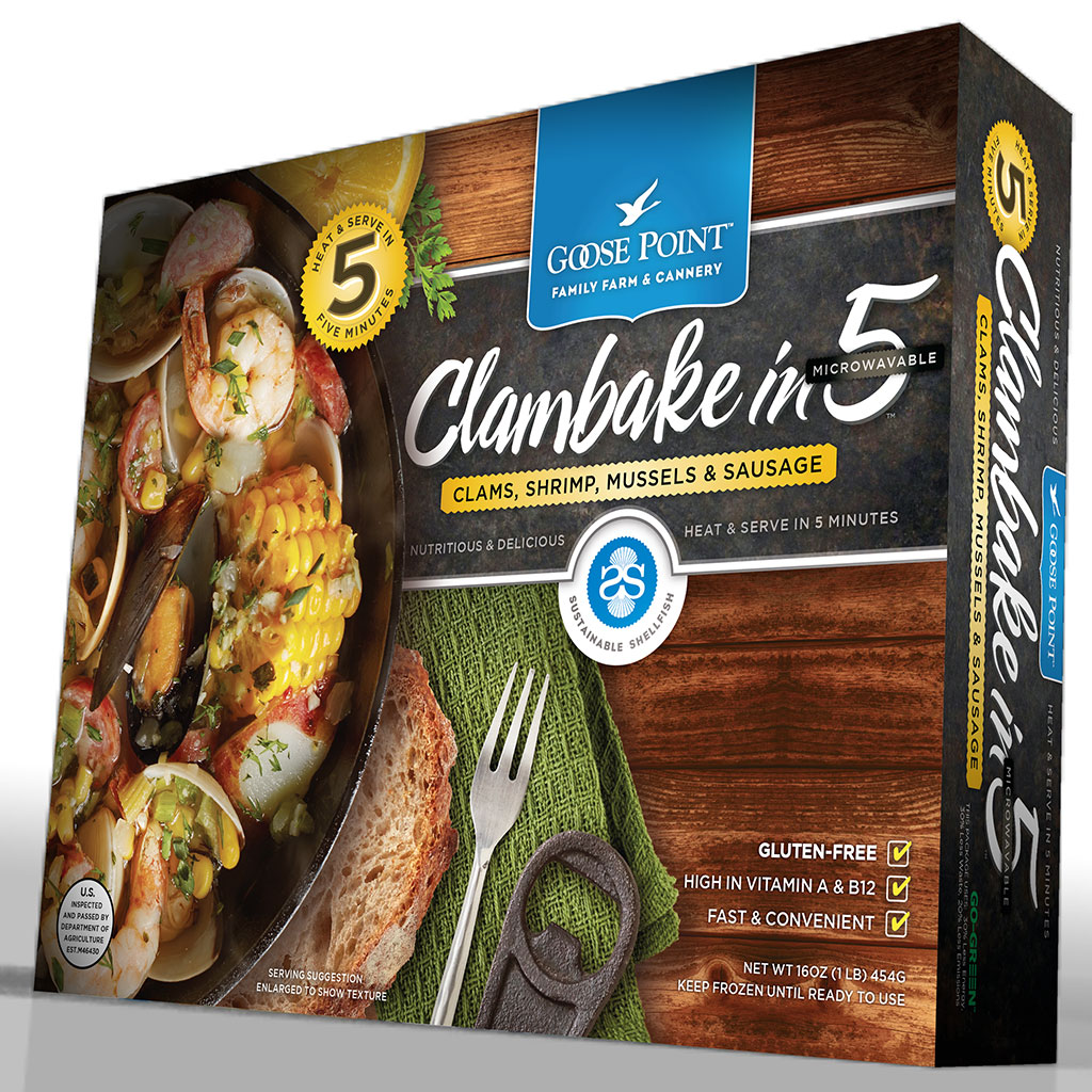 Seafood Package Design for Goose Point / Moto Interactive + Branding