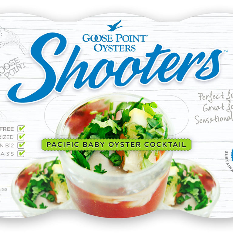 Seafood Package Design for Goose Point / Moto Interactive + Branding